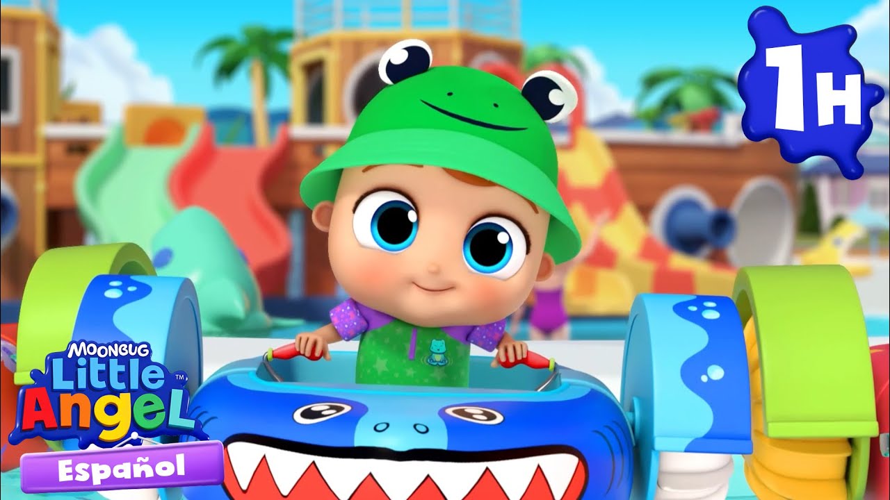 Bebé Juan en el parque acuático 🌊🏊🏻💦 | Canciones Infantiles con Bebé ...