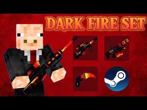 EXCLUSIVE Pixel Gun 3D Dark Fire Set… GET THIS NOW | PG3D pc gameplay ...