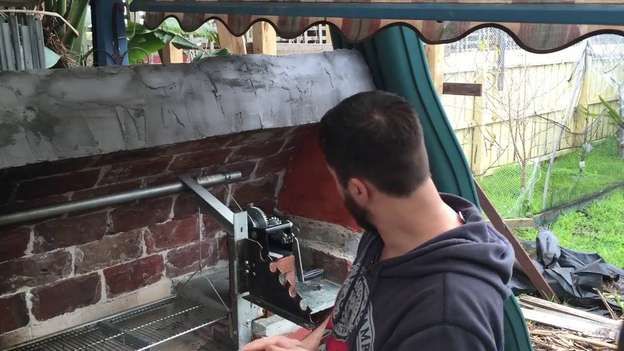Making of my Pizza Oven, Smoker, BBQ and Spit Combination - Part 4 ...