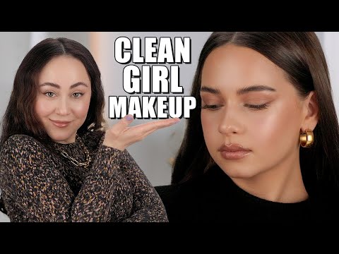 Clean Girl Makeup Look 🤍 an 16 jährigen Teenager geschminkt