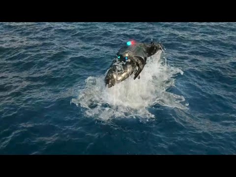 Ship out of ocean vfx - YouTube