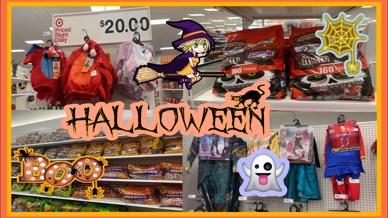 TARGET ||👻 HALLOWEEN Decoración Y DISFRACES 2020 RECORRIDO - YouTube