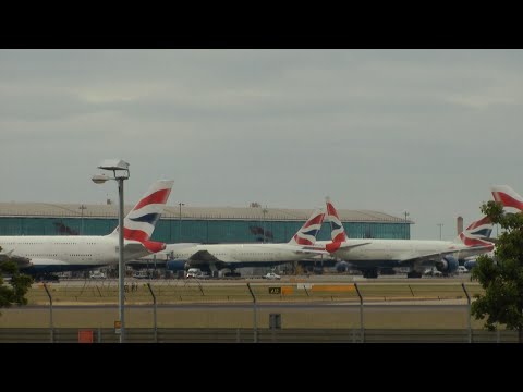 Heathrow Airport Tower Pilot Communications ATC Terminal 5 British ...