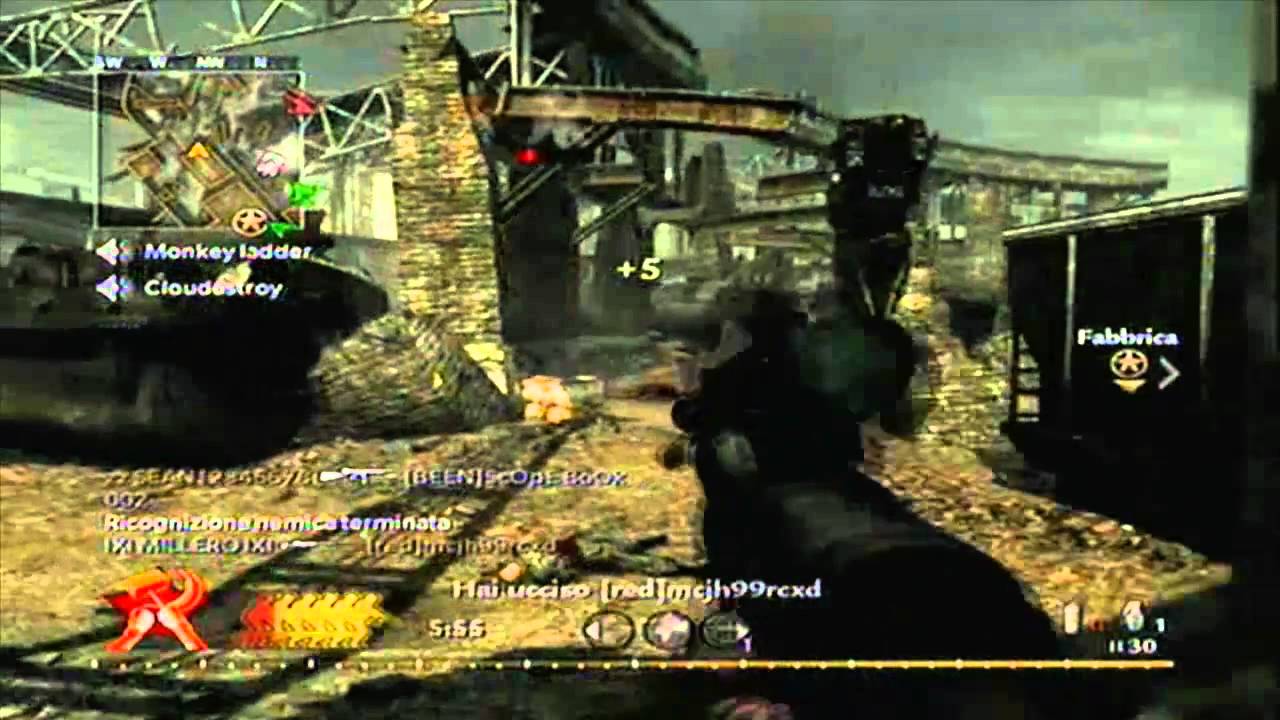 CoD WaW Double Direct Impact Gas Tabun - YouTube