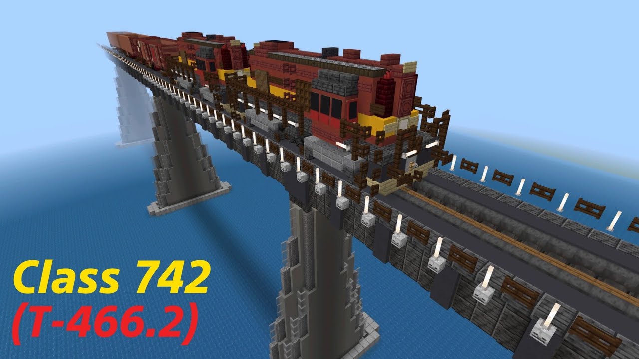How To Build The Class 742 In Minecraft (1.5:1) - YouTube