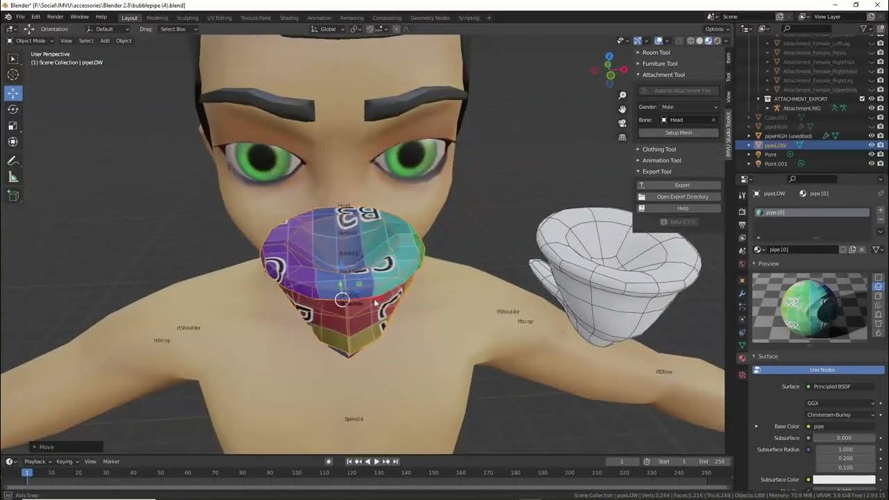 Toolkit - Bubble-pipe Accessory (Particle Setup) - YouTube