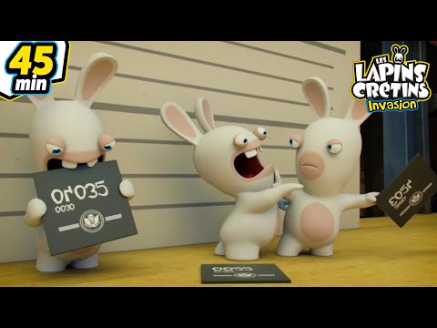 Les Lapins Crétins Tentent l’Armée 🪖… et Finissent en Prison !  | Les Lapins Crétins Invasion