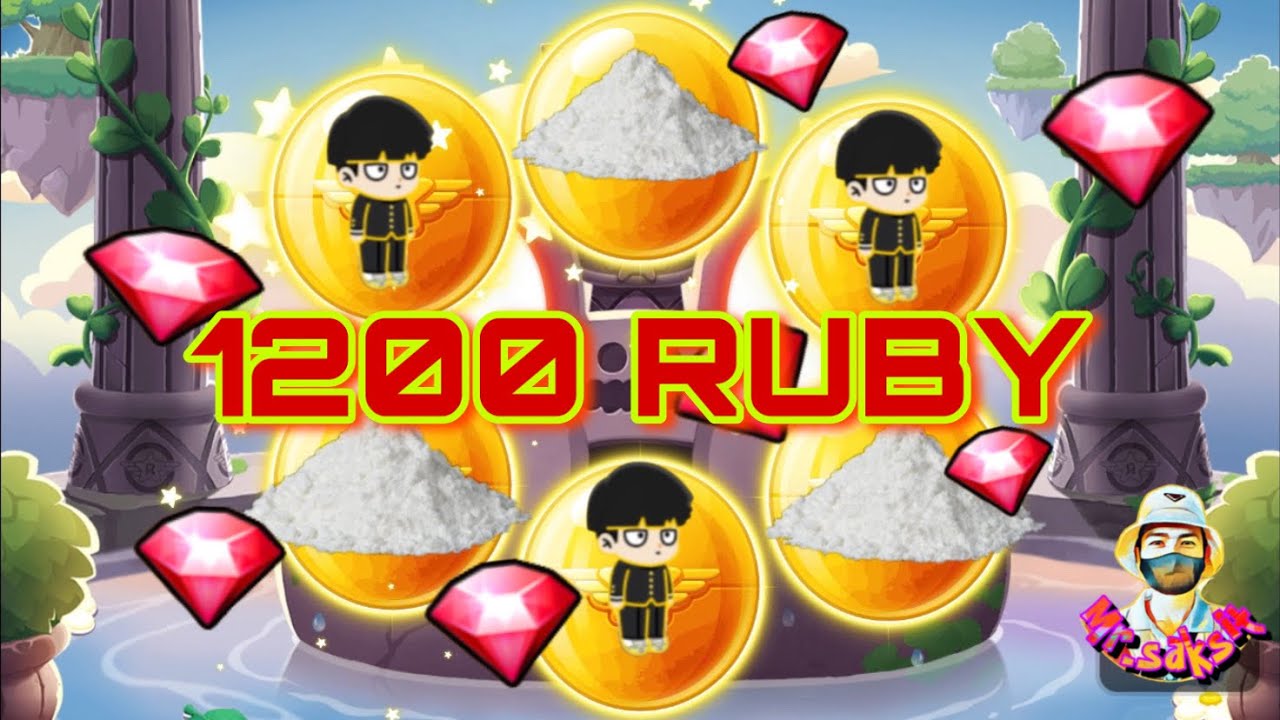 [Line Rangers] GACHA 1200 RUBY MOB PSYCHO 100 - YouTube
