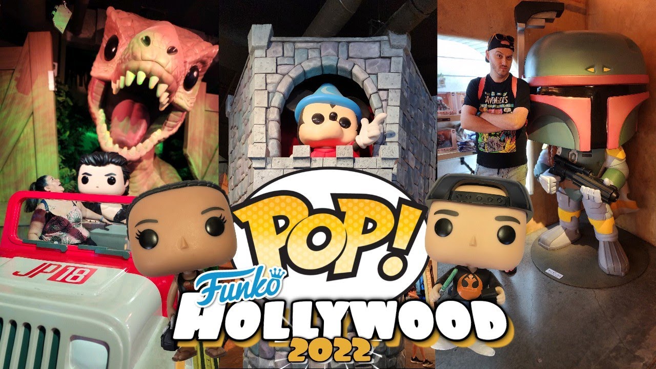 Funko Hollywood Store FULL TOUR! | We designed our own custom FUNKO ...