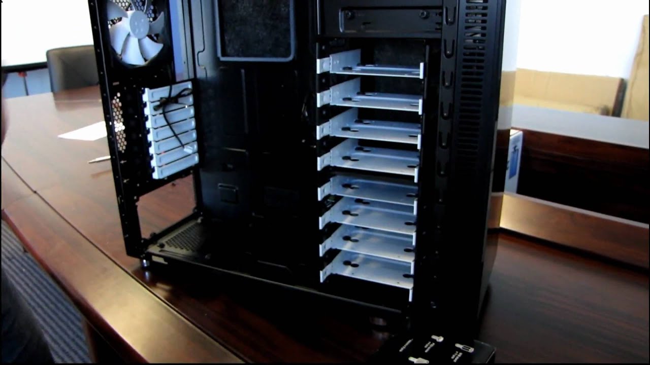 Fractal Design Define R2 Silent Computer Case Unboxing & First Look ...