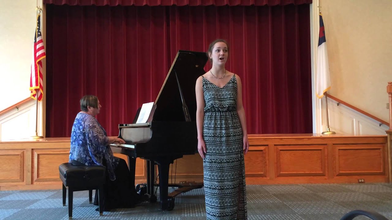 Amanda Pearce singing "Blow, blow, thou winter wind" by Thomas ...