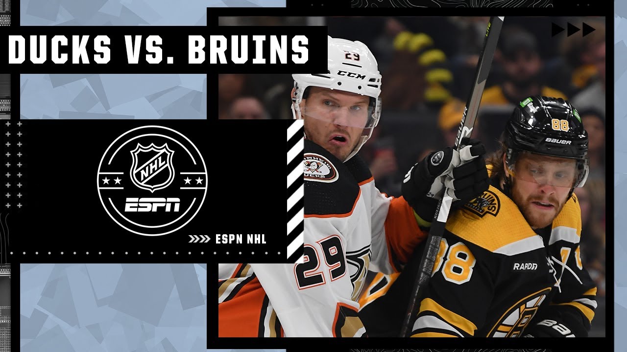 Anaheim Ducks vs. Boston Bruins | Full Game Highlights - YouTube