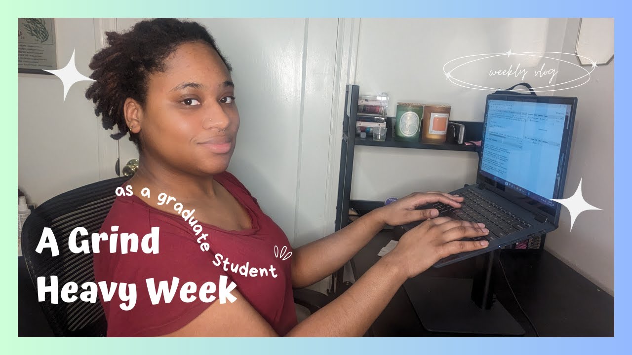 Rise and Grind - a work heavy week as a grad student - YouTube