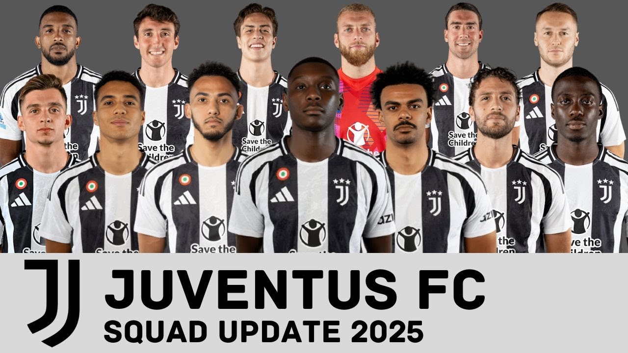 JUVENTUS FC Squad Update 2025 | Juventus Updated Squad 2025 | FootWorld ...