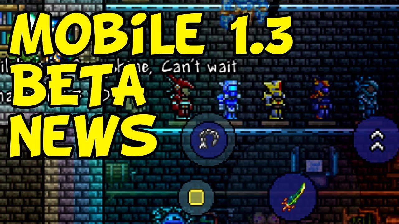 Terraria Mobile 1.3 Beta News Update [iOS, Android] - YouTube