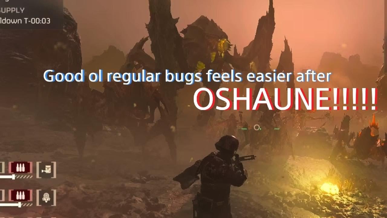 Good ol regular bugs feels easier after OSHAUNE - YouTube