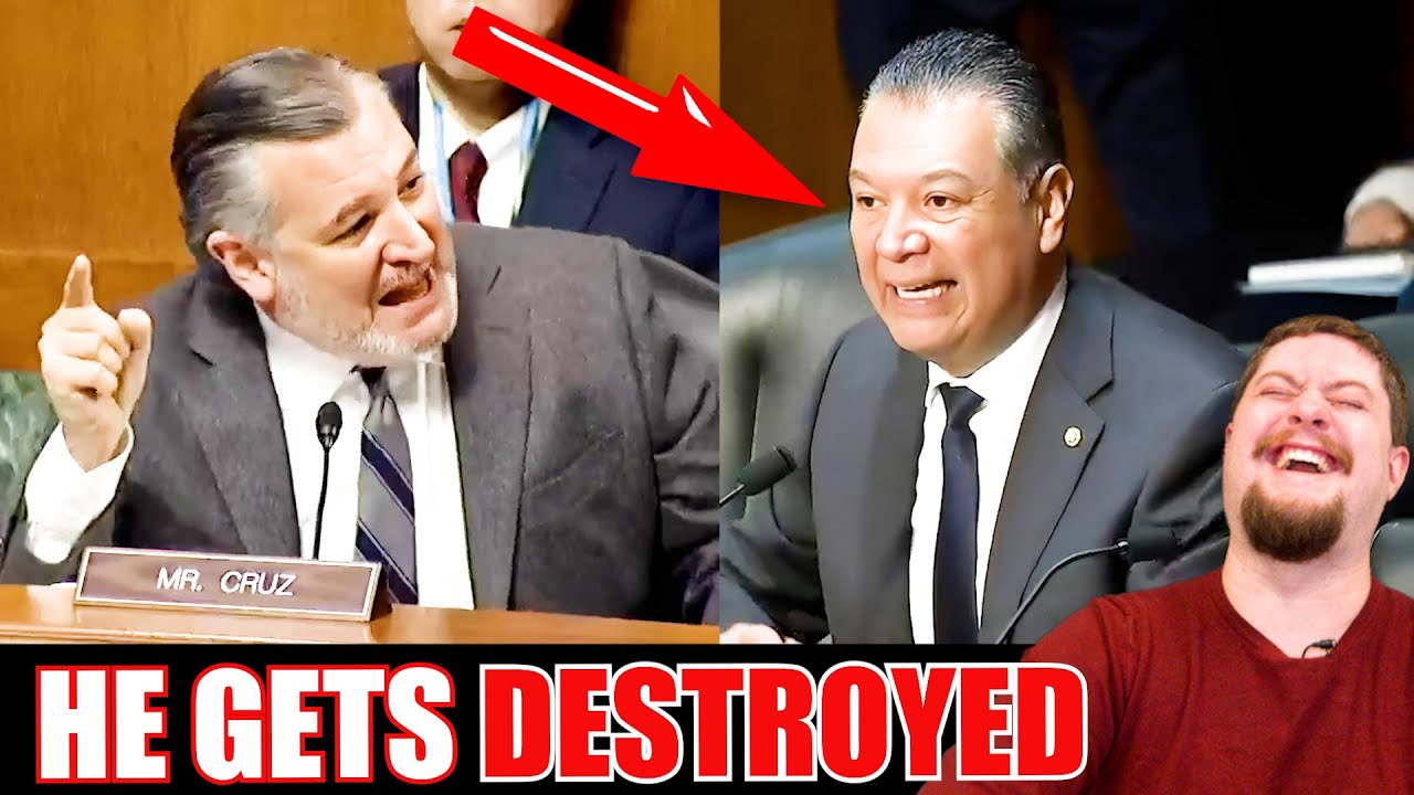 Irate Ted Cruz SHUTS UP Alex Padilla, wipes the smug smirk right off ...