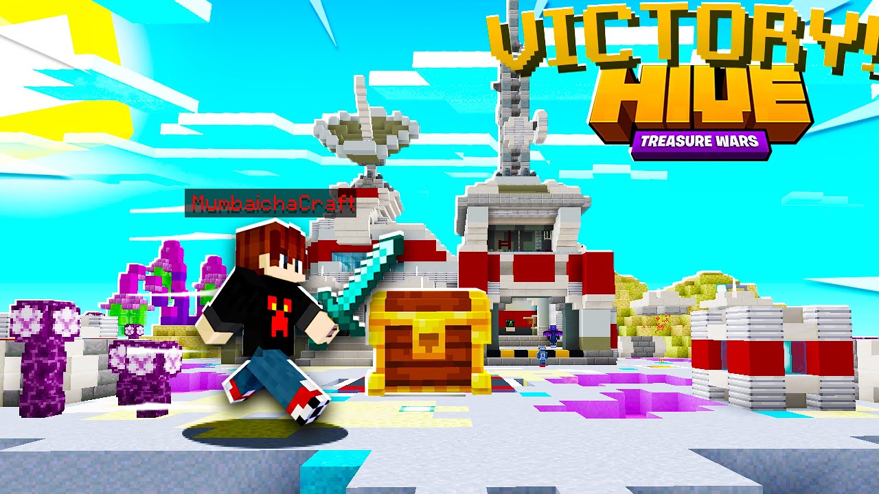 Minecraft Hive Treasure Wars Mega..| Hindi| India - YouTube