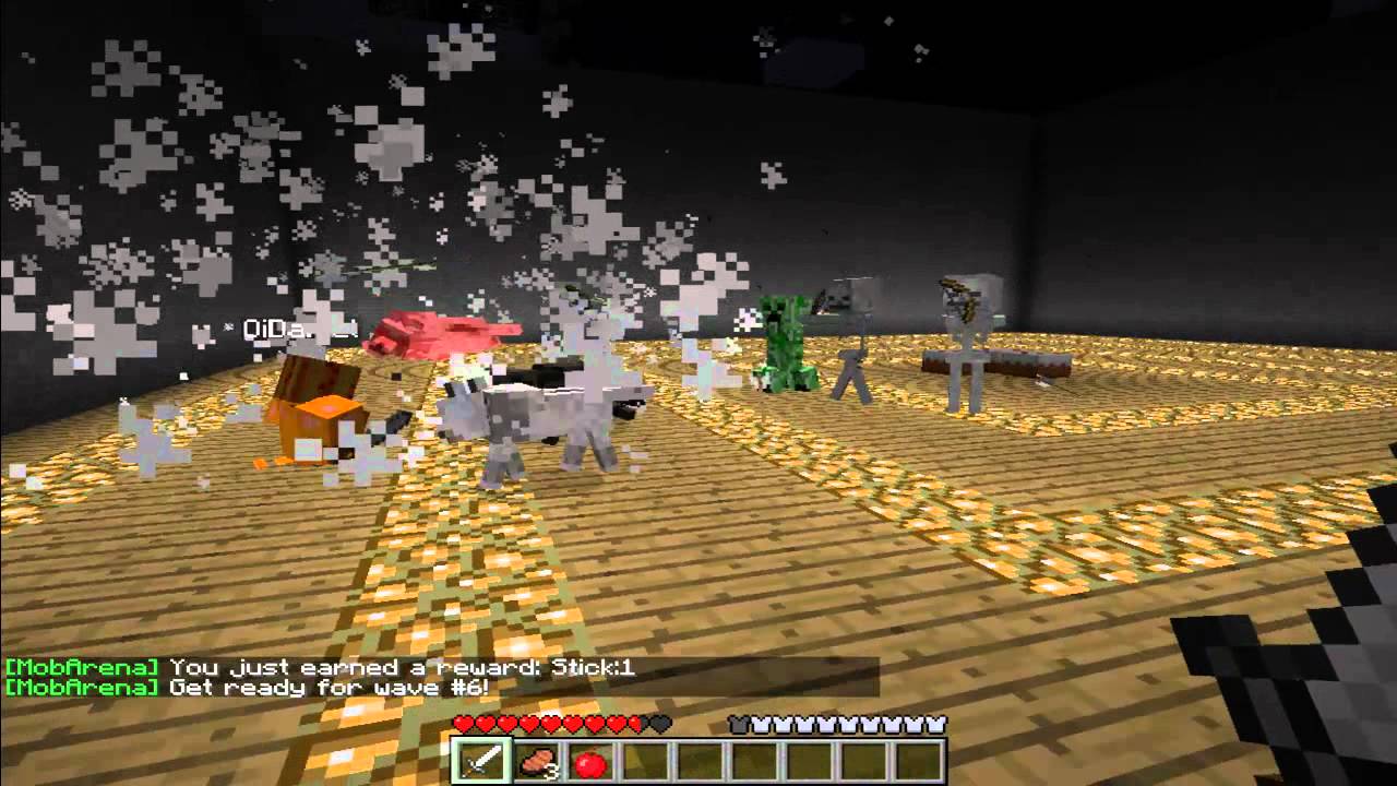 Minecraft: Bukkit Plugin Review: MobArena - YouTube