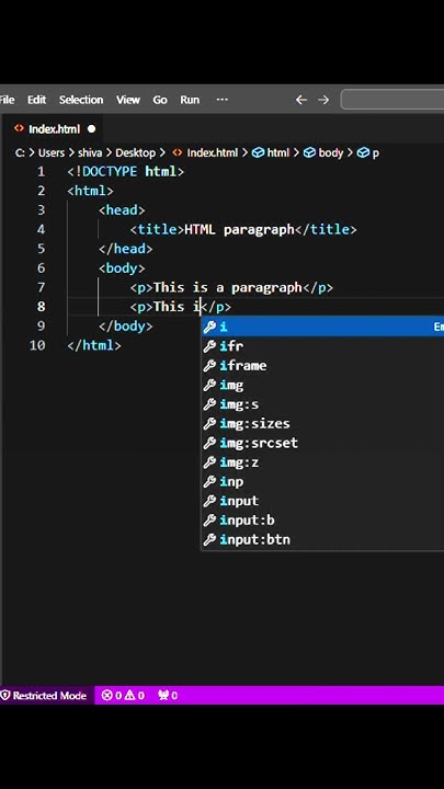 Html Paragraph Html Html5 Htmlcoding Htmltutorial Htmlcode Shortsfeed Shorts Youtube 