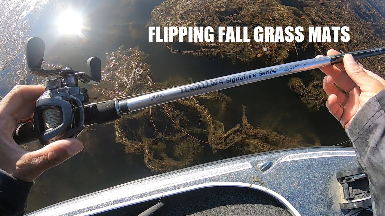 Fall Fishing Mat Flipping Setup - YouTube