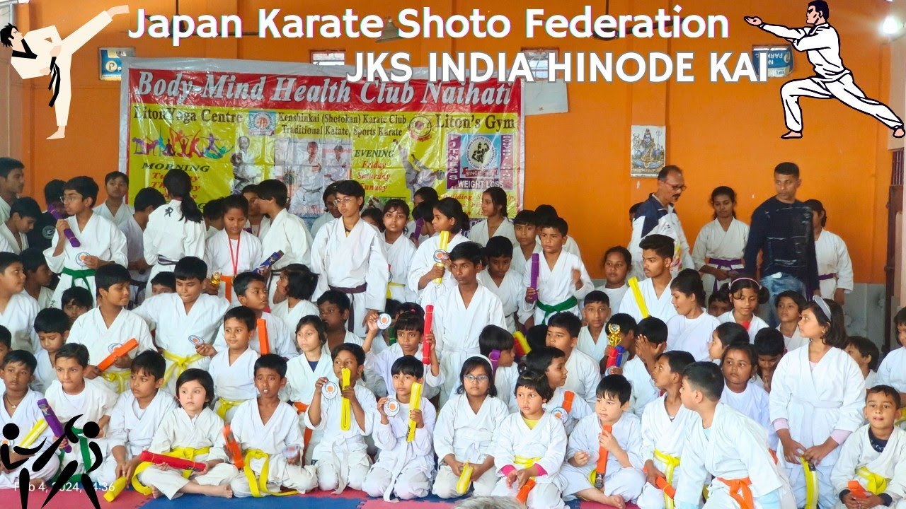 Japan Karate Shoto Federation Exam - JKS INDIA HINODE KAI EXAM | 日本空手松涛連盟 | जापान कराटे शोटो ...