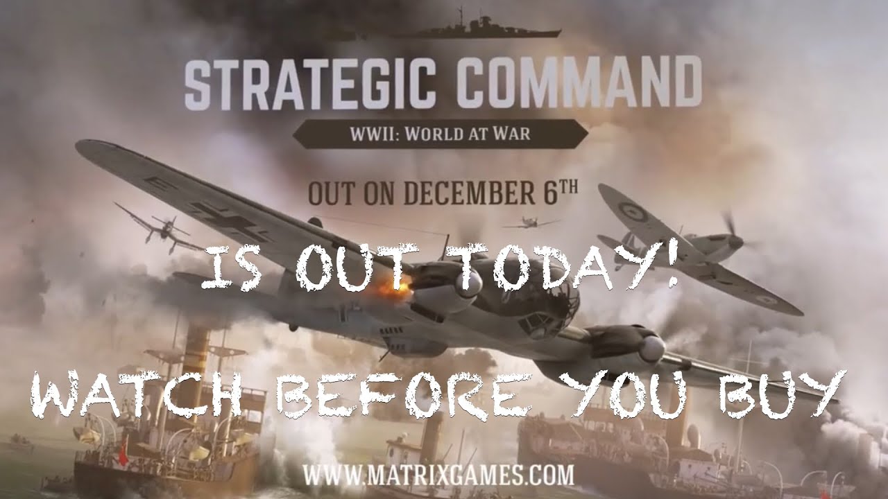Strategic Command WORLD AT WAR - Release Day Gameplay! - YouTube