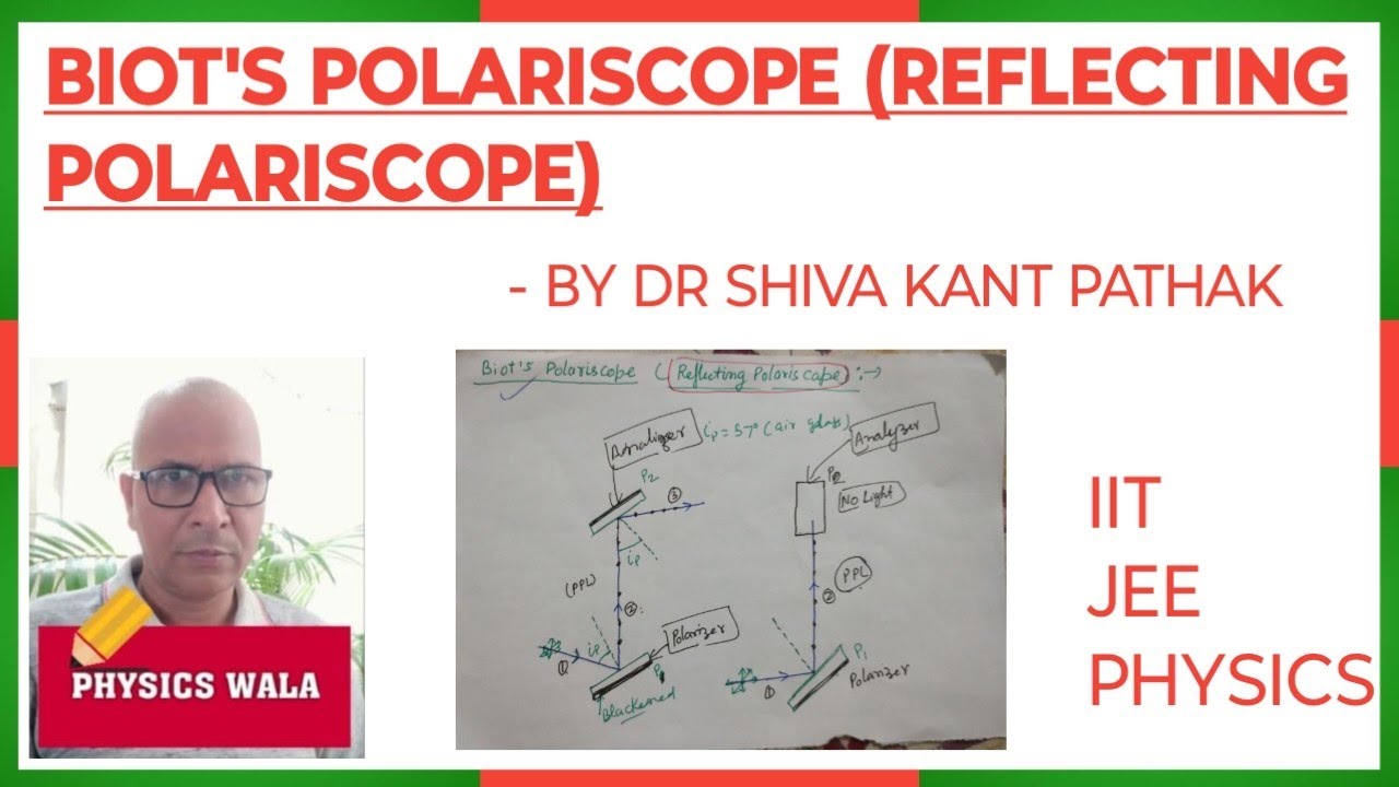 BIOT'S POLARISCOPE (REFLECTING POLARISCOPE) - YouTube
