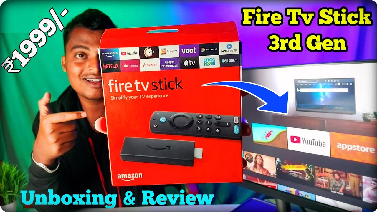 Amazon Fire TV Stick 3rd Generation Unboxing & Review 2023 || Setup ...