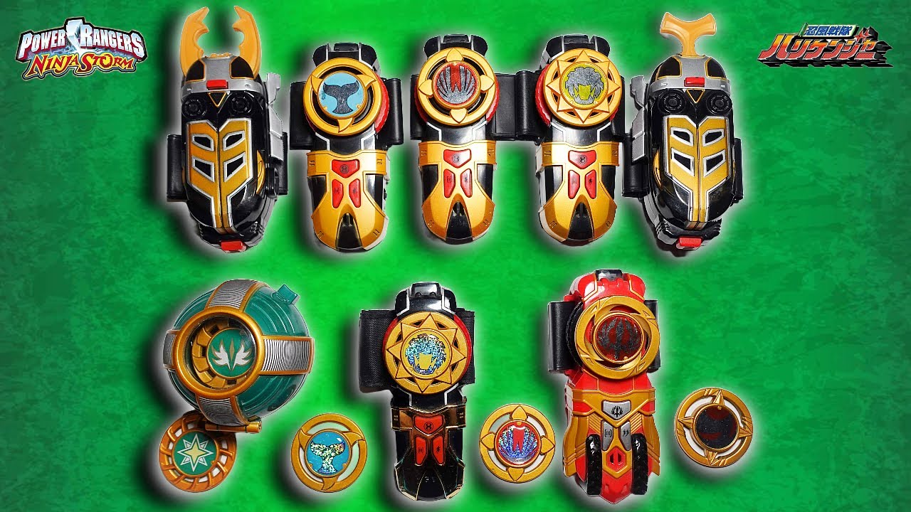 Power Rangers Ninja Storm/Super Sentai Hurricaneger - My Morphers So ...