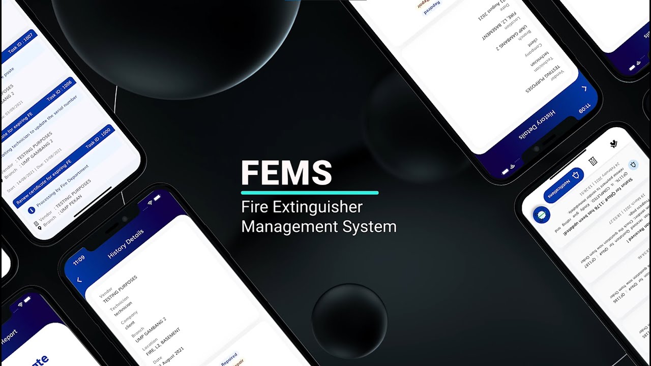 Fire Extinguisher Management System (FEMS) Official Release - YouTube