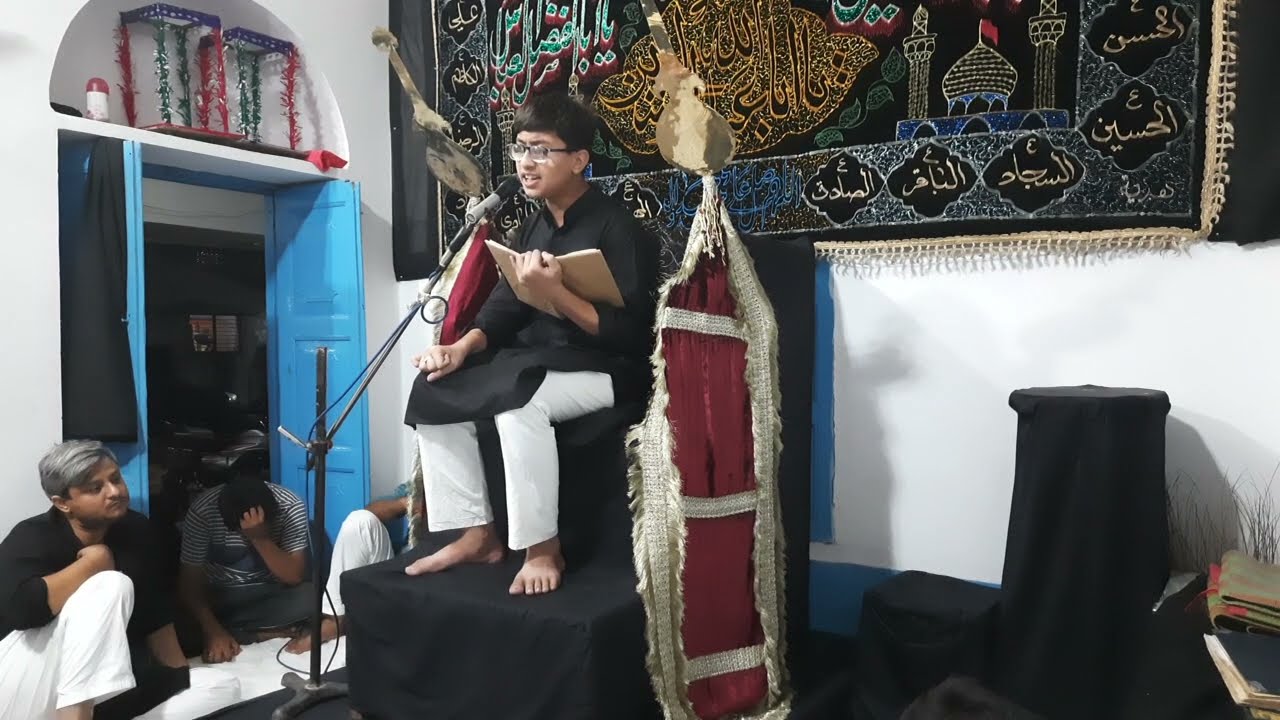 Soz- “Acha Baba sulanay toh aogay na ” By Syed Wafa Abbas. |9 muharram ...