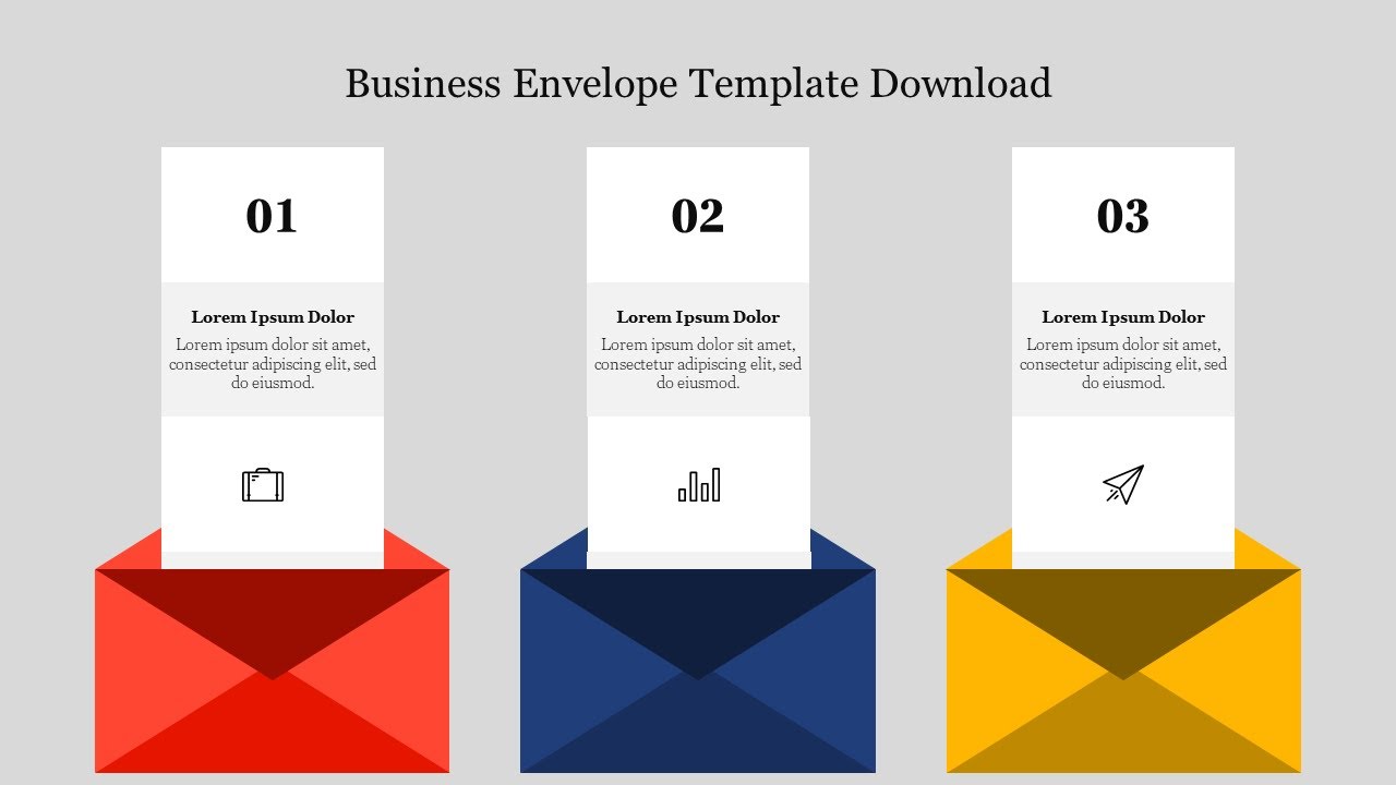 How To Make Business Envelope In PowerPoint. - YouTube