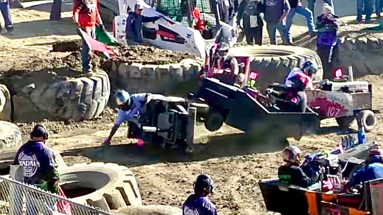 Lawn Mower Demolition Derby at The Fayette County Fairgrounds Dunbar ...