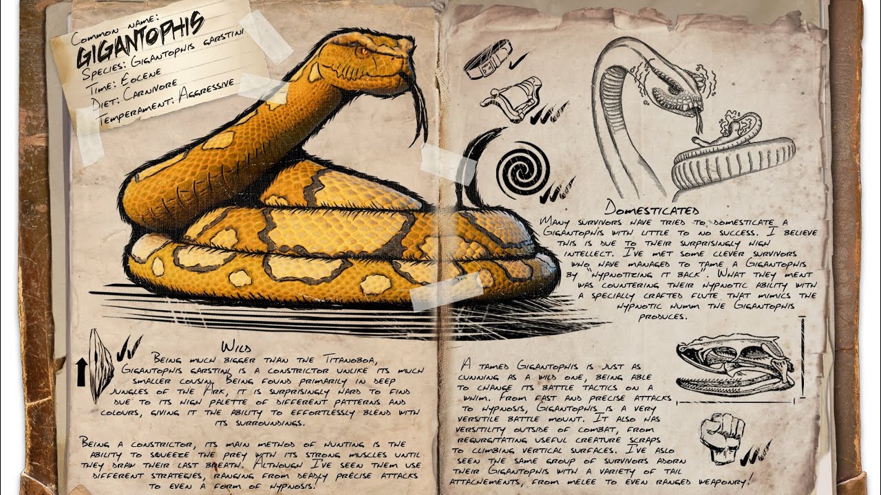 ARK Ascended Gigantophis Hatching – Watch This Massive Snake Come to ...