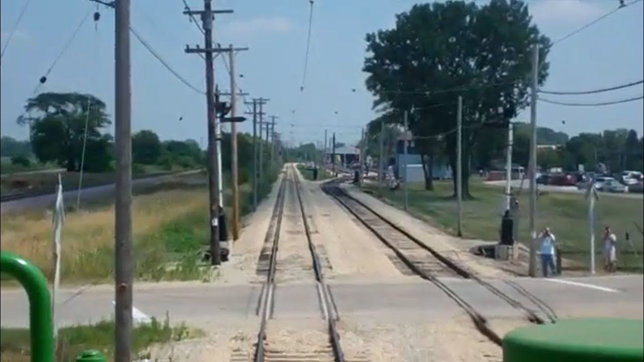 BN 5383 Cab Ride at IRM "Pass-in-review" Diesel Days 2011! - YouTube