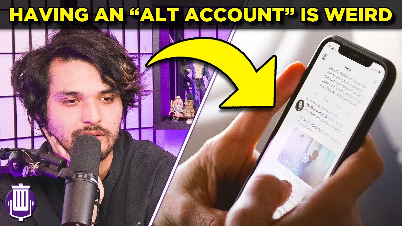 What's The Point of Alt Accounts on Social Media?? - YouTube