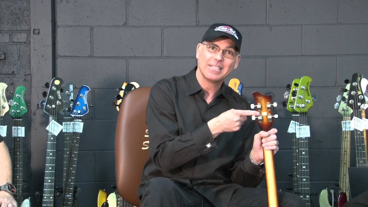 Sammy Ash and Mike Rock Review A Hofner Bass - YouTube