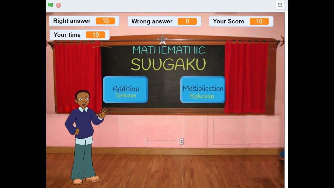 Membuat latihan soal Matematika dengan Scratch! - YouTube