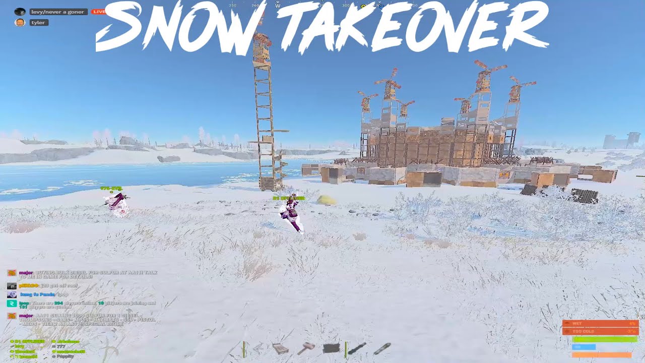 TAKING OVER THE SNOW | RUST CLAN PROGRESSION - YouTube