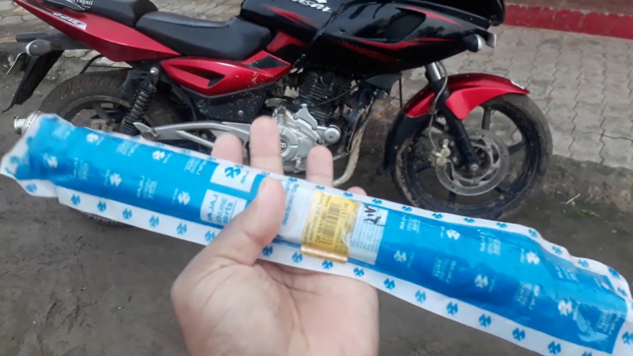 Pulsar 220 F Right Side Handle Bar Details - YouTube