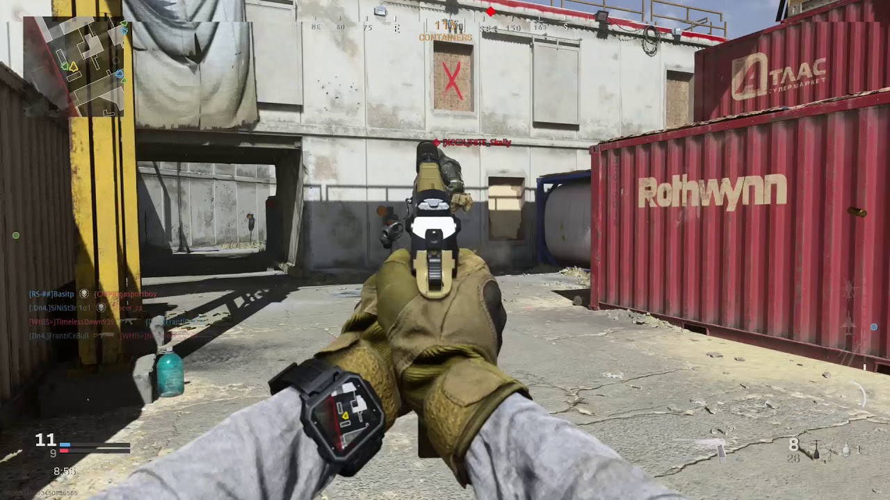 Hand gun gameplay on mw - YouTube