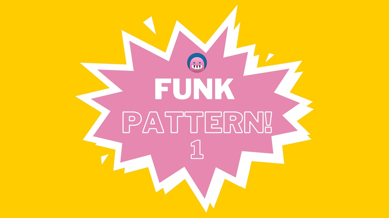 Funk Pattern 1 (on a minor 7th chord) - YouTube