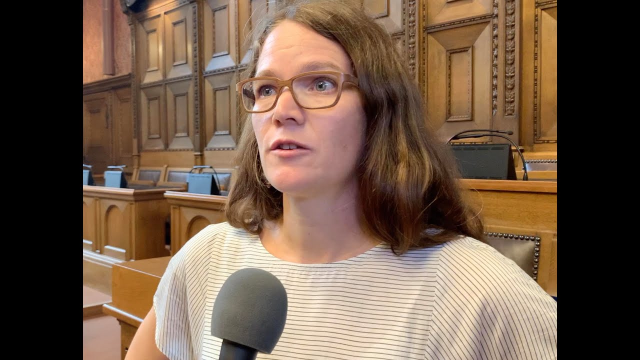 SP Co Präsidentin Lisa Mathys zu den Abstimmungen - YouTube