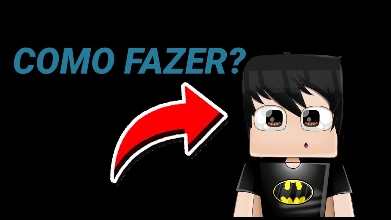 COMO FAZER CARTOON DA SUA SKIN DO MINECRAFT - YouTube