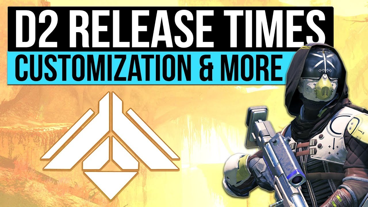 DESTINY 2 NEWS | D2 Release Time, New Character Customization Details ...