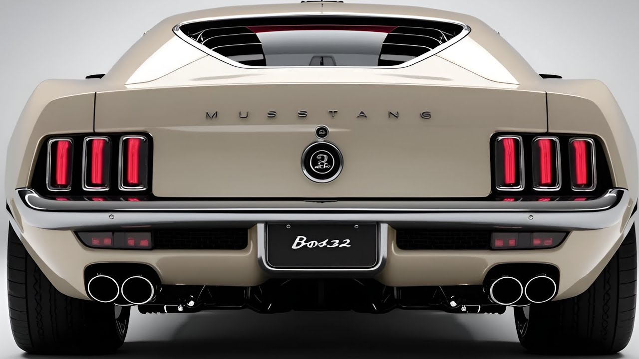 2025 Ford Mustang Boss 429 – Legendary Muscle Finally Revealed! - YouTube