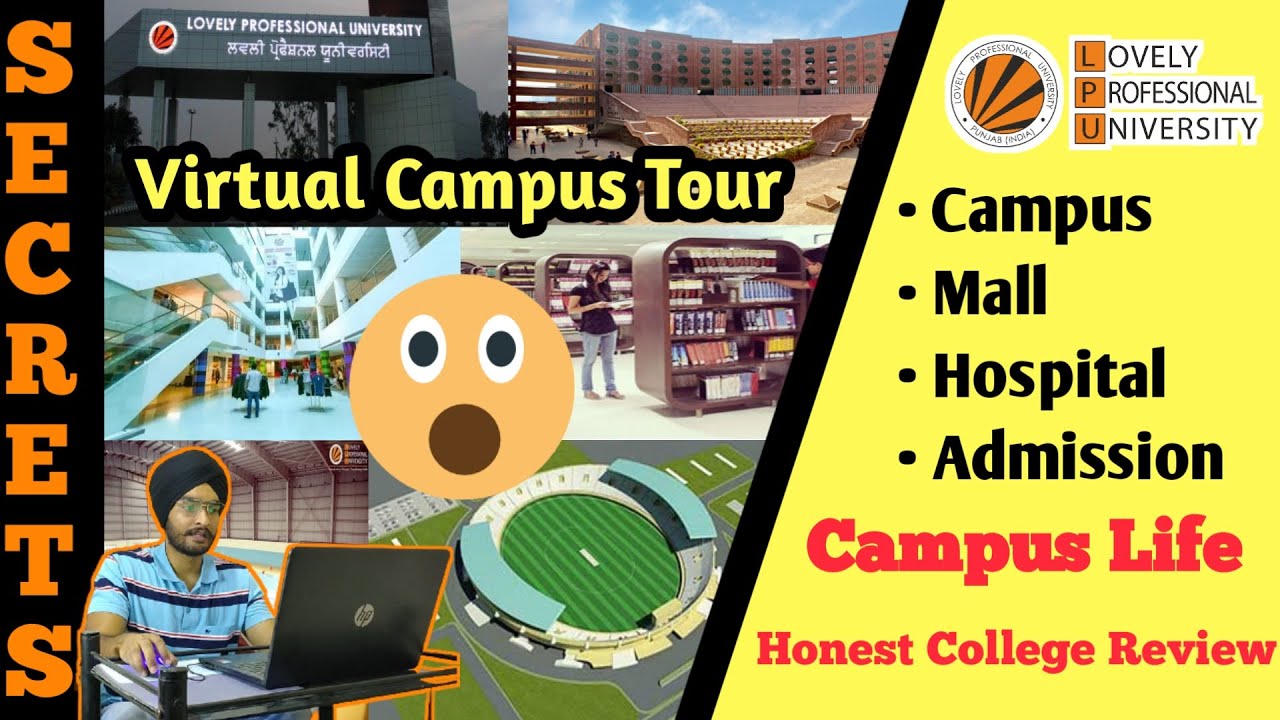 Lovely Professional University | Life at LPU | Virtual campus Tour ...