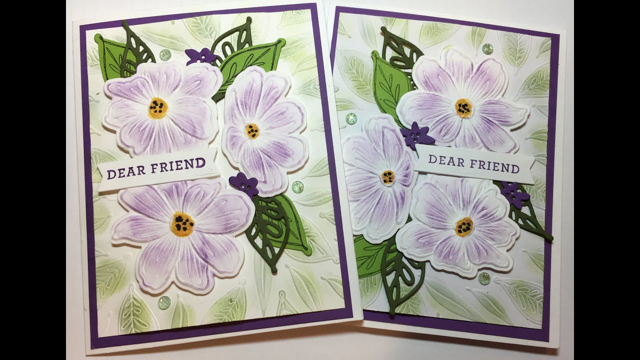 Art in Bloom Friend Card - YouTube