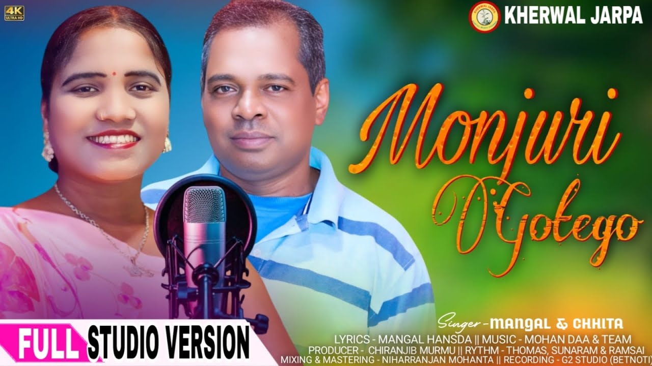 MONJURI GAATE GO II NEW SANTALI STUDIO VERSION VIDEO SONG 2025 II MANGAL HANSDA&CHHITA BESHRA ...